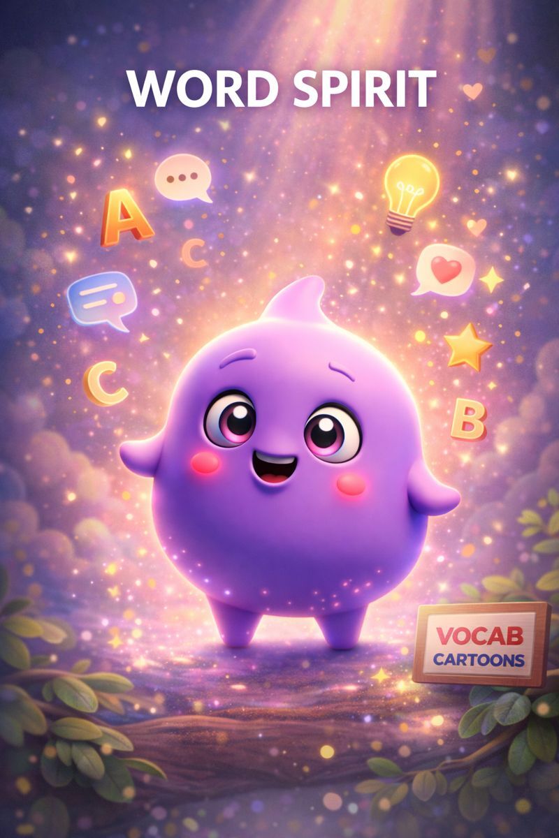 Meet the Word Spirit: When Words Come Alive in VocaLand - VocabCartoons